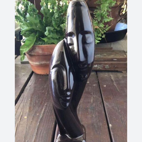 Art | Vintage Modern Art Sculpture Lovers Intertwined Ceramic Statue 13 ...